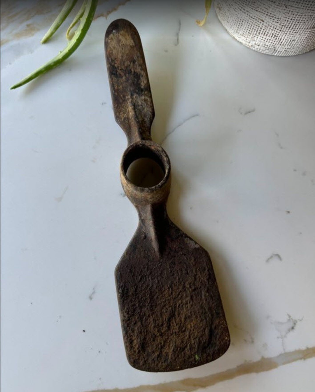 Antique Pick Hoe Head Vintage Gardening Tool Rusty Pick Hoe Head - Etsy