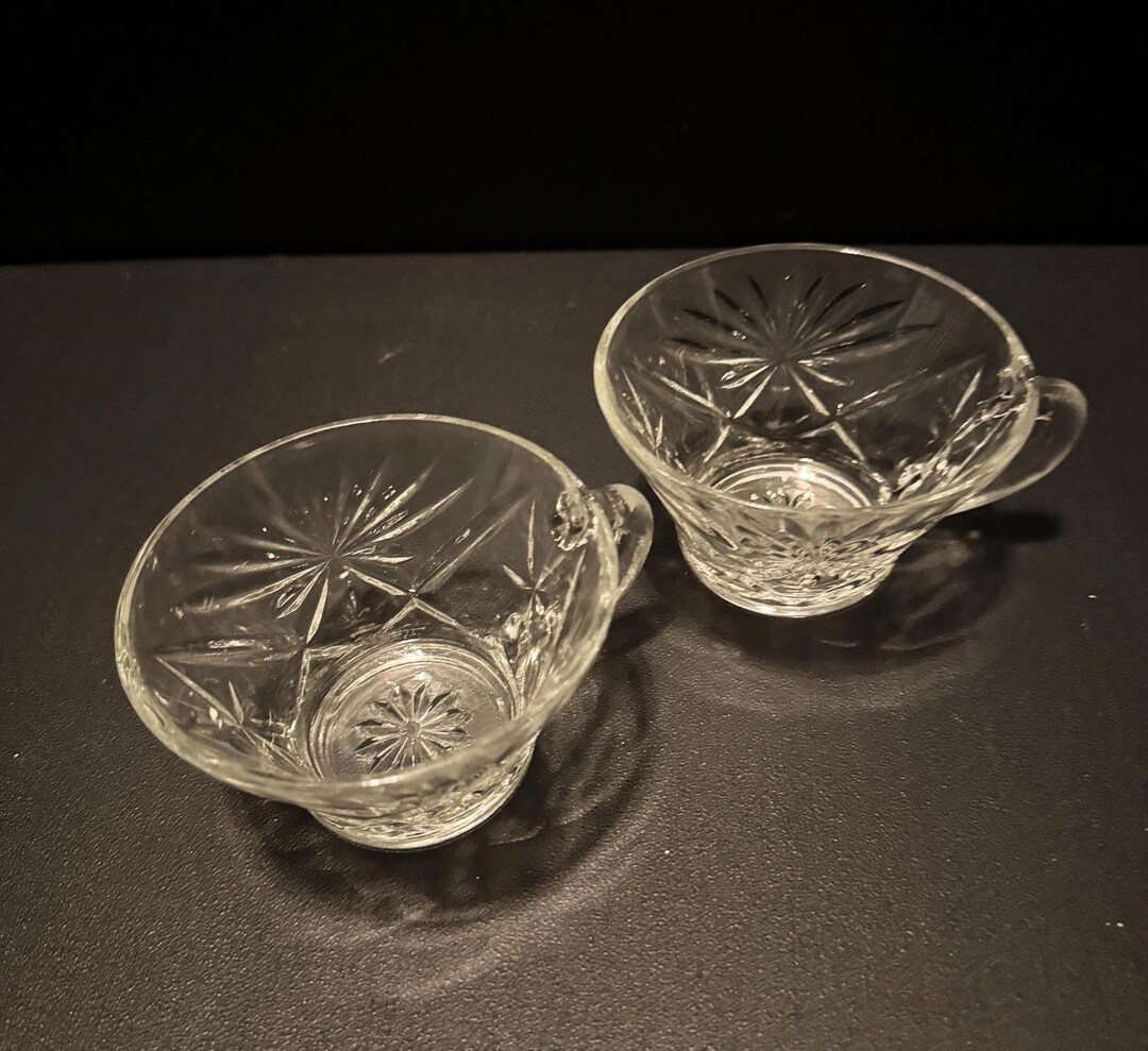 Anchor Hocking Punch Cup - Oatmeal Pattern - Etsy