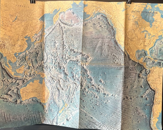 Pacific Ocean Floor Map