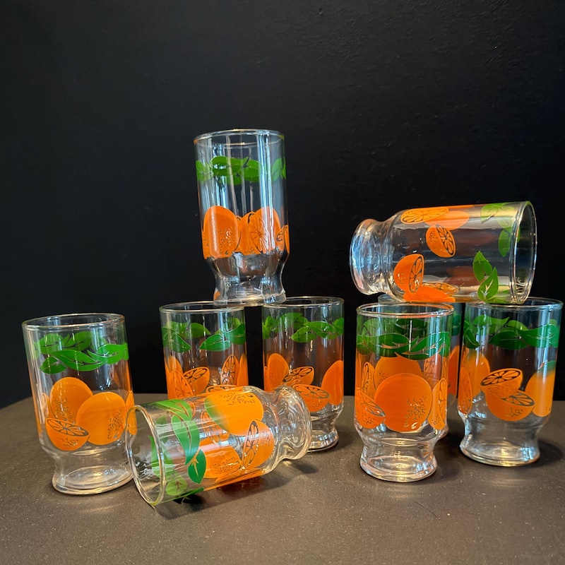 Small Juice Glasses - Etsy
