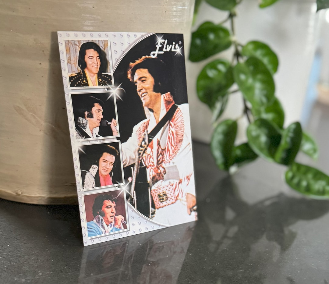 Set of (3) Official Elvis Presley Postcards - Etsy
