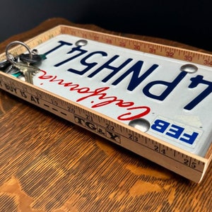 State of California - License Plate Tray "4pnh54i" - Handmade - Etsy