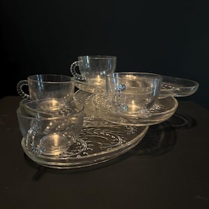 Homestead Snack Set by Federal Glass in Original Packaging - Set of ...