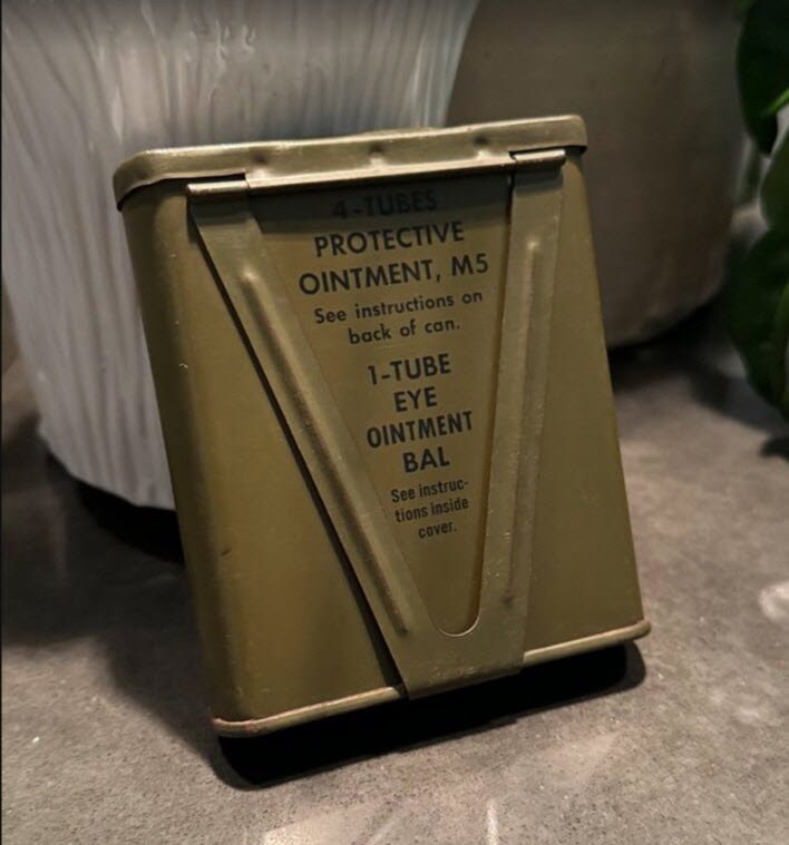 Vintage Military Issue Medication Pocket Kit Empty Container - Etsy