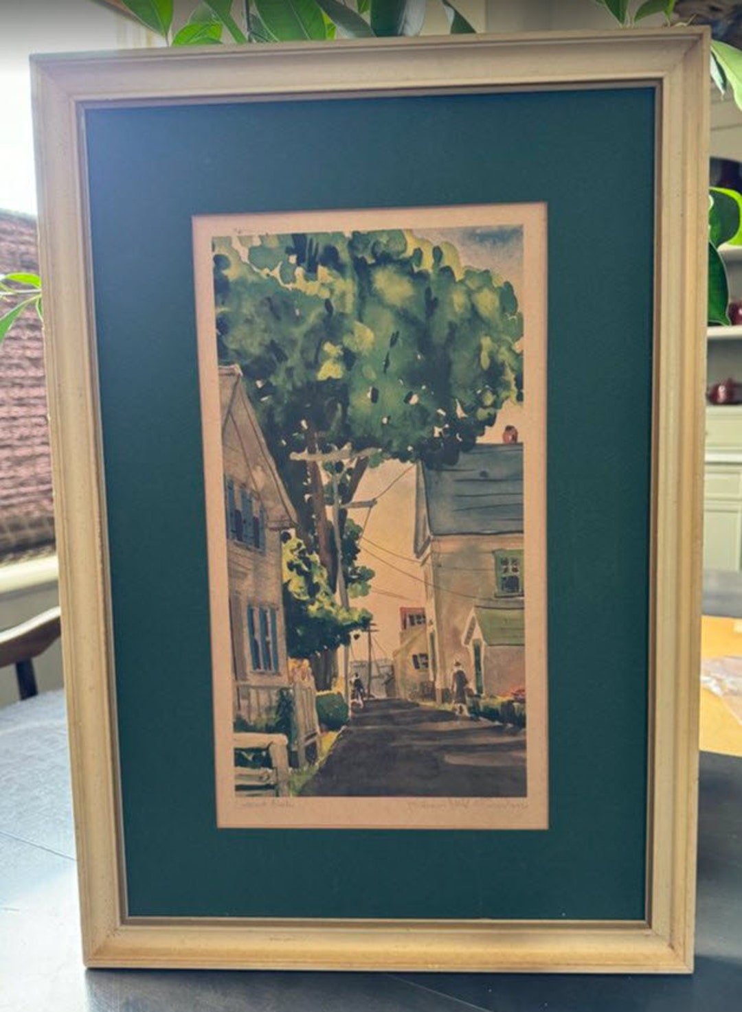 Titled and Signed Watercolor Lithograph - William Mck Spierer A.W.S ...