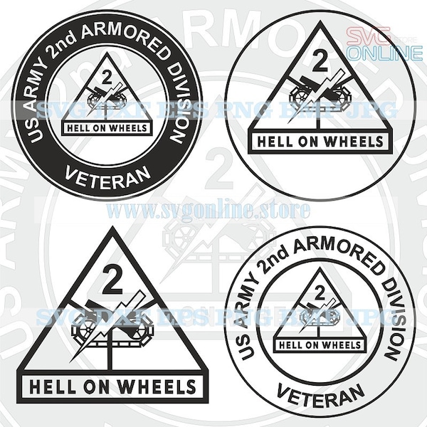 2nd Armored Division - Etsy