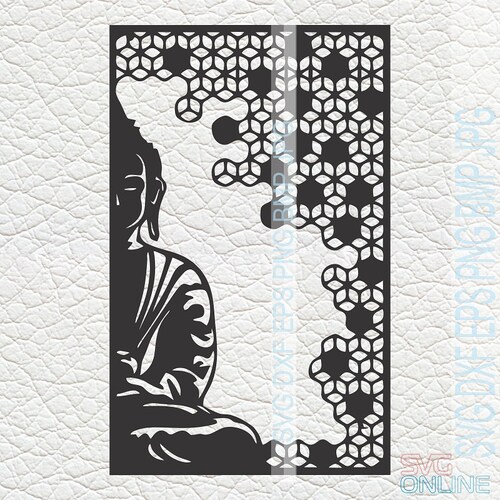 Buddha SVG Dxf Png Clipart Vector Cricut Cut Cutting Cnc - Etsy