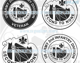 2nd Infantry Division Svg | Etsy