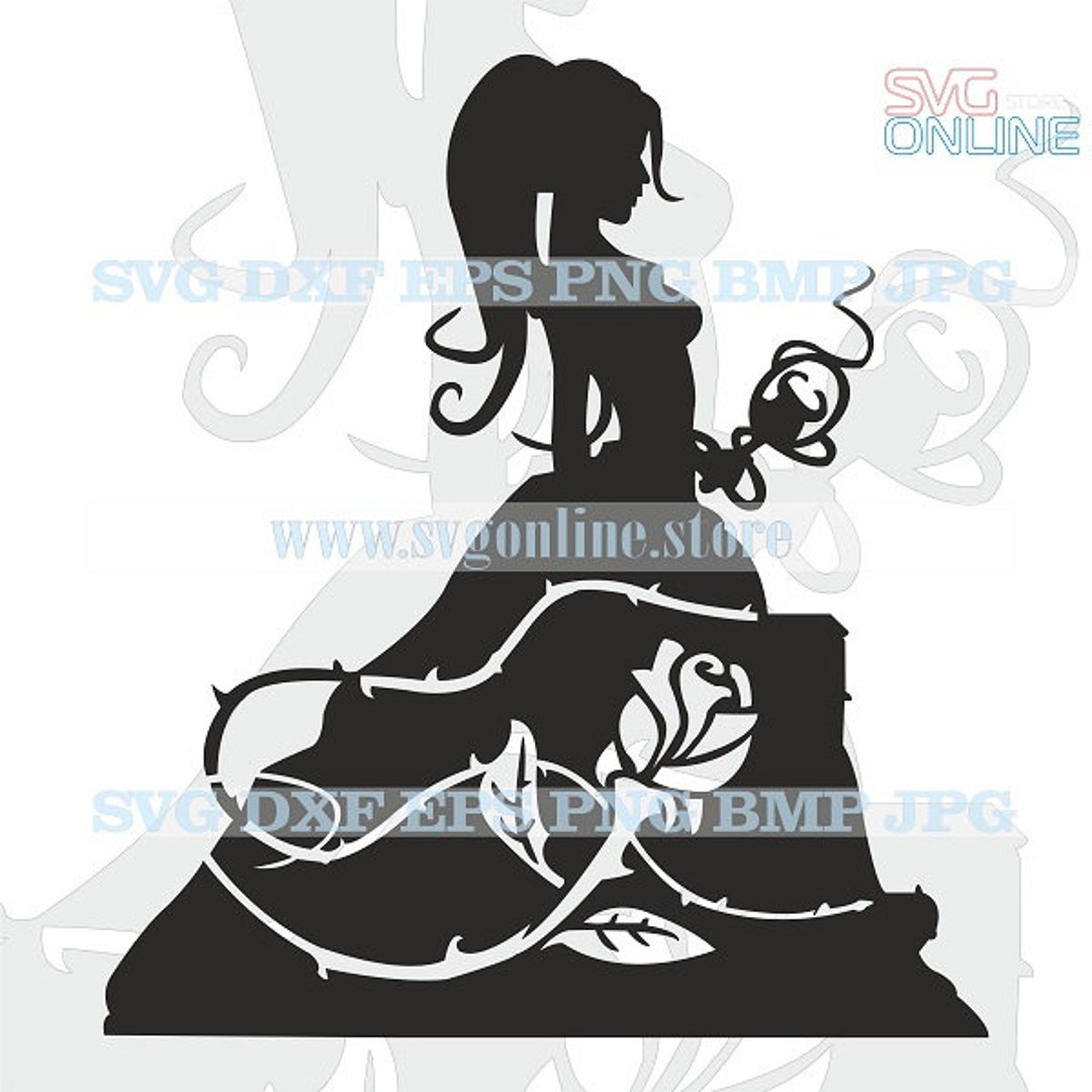 Princess SVG Dxf Png Clipart Vector Cricut Cut Cutting Cnc - Etsy