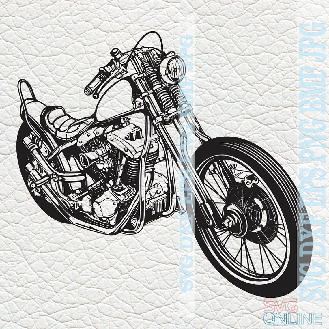 MOTORCYCLE SVG Dxf Png Clipart Vector Cricut Cut Cutting Cnc - Etsy