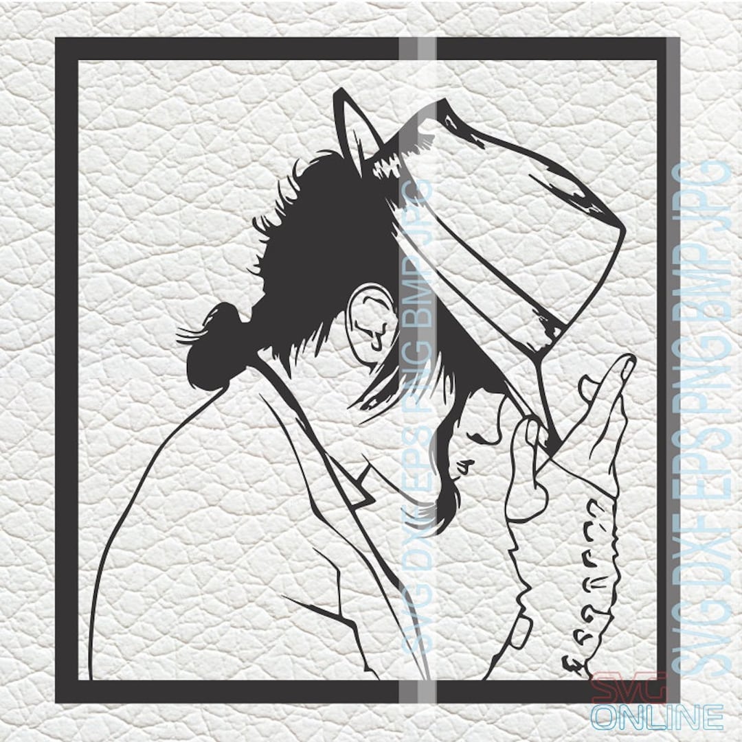 Michael Jackson SVG dxf png clipart vector cricut cut cutting - Etsy España