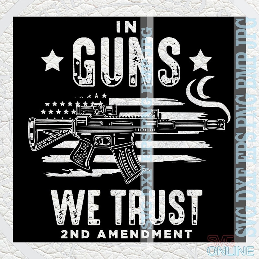 Second Amendment SVG Dxf Png Clipart Vector Cricut Cut Cutting Cnc - Etsy