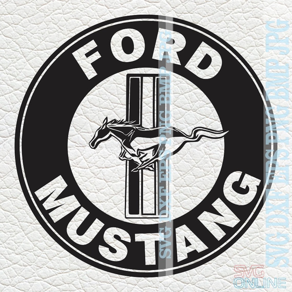 Ford Mustang SVG Dxf Png Clipart Vector Cricut Cut Cutting Cnc - Etsy