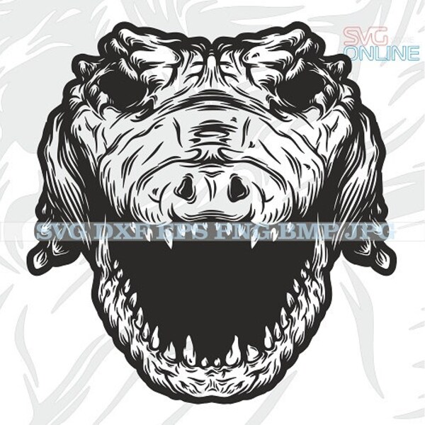 Alligator Skull - Etsy