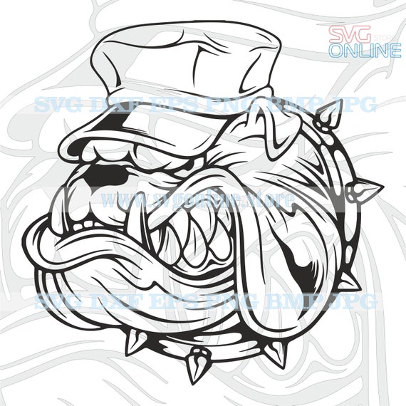 The Devil Dog SVG Dxf Png Clipart Vector Cricut Cut Cutting - Etsy