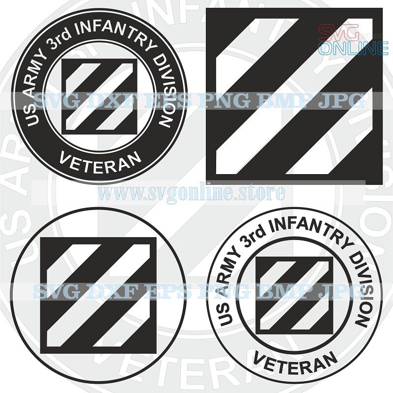 3d Infantry Division SVG Vector Cricut - Etsy