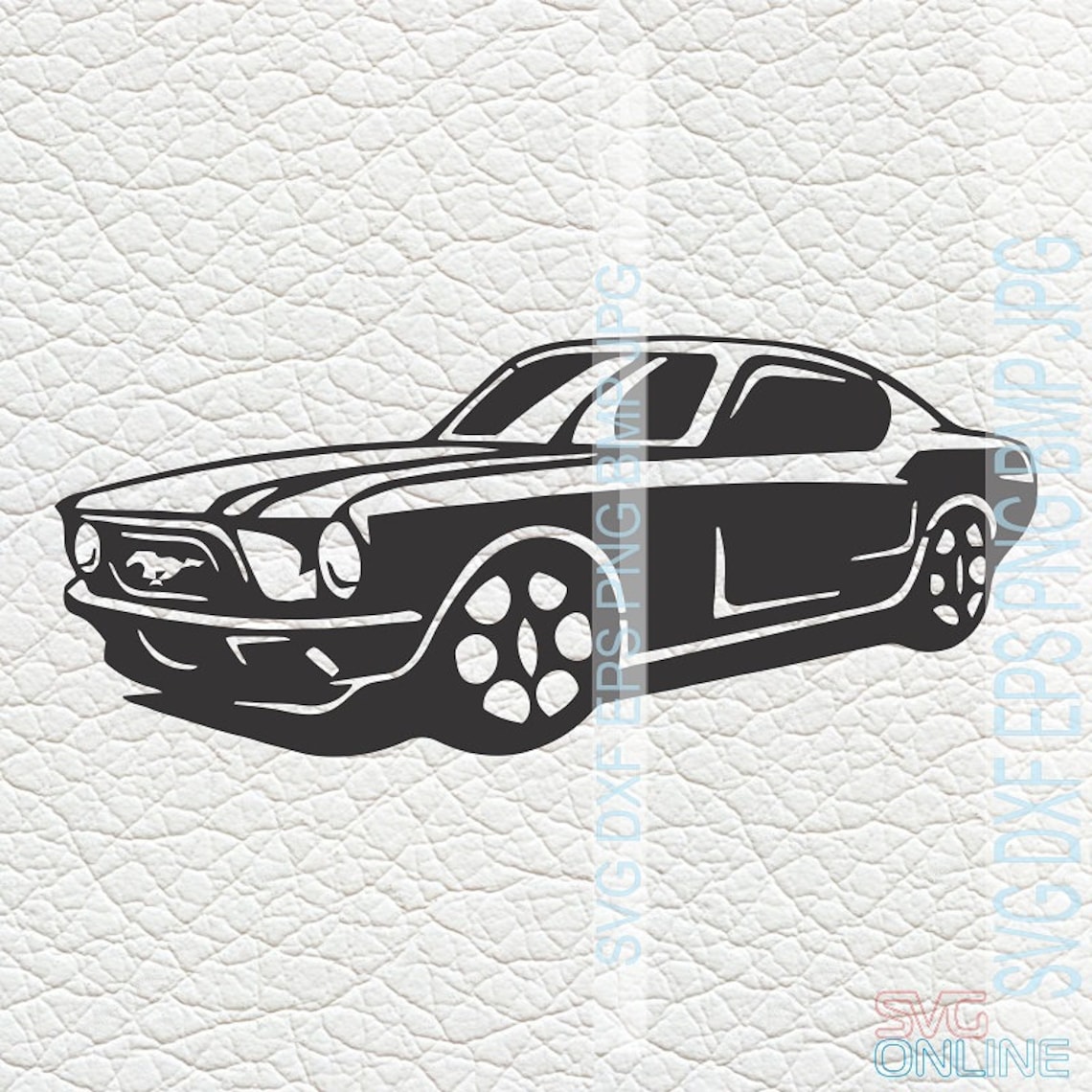 Ford Mustang SVG Dxf Png Clipart Vector Cricut Cut Cutting Cnc - Etsy ...