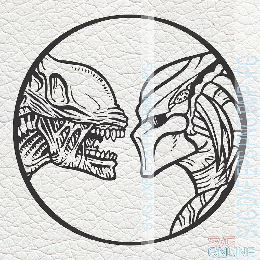 Predators SVG Dxf Png Clipart Vector Cricut Cut Cutting Cnc - Etsy