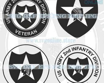 2nd Infantry - Etsy