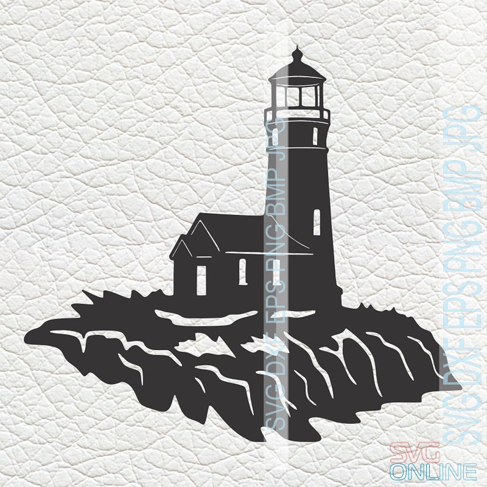 Lighthouse SVG Dxf Png Clipart Vector Cricut Cut Cutting Cnc - Etsy