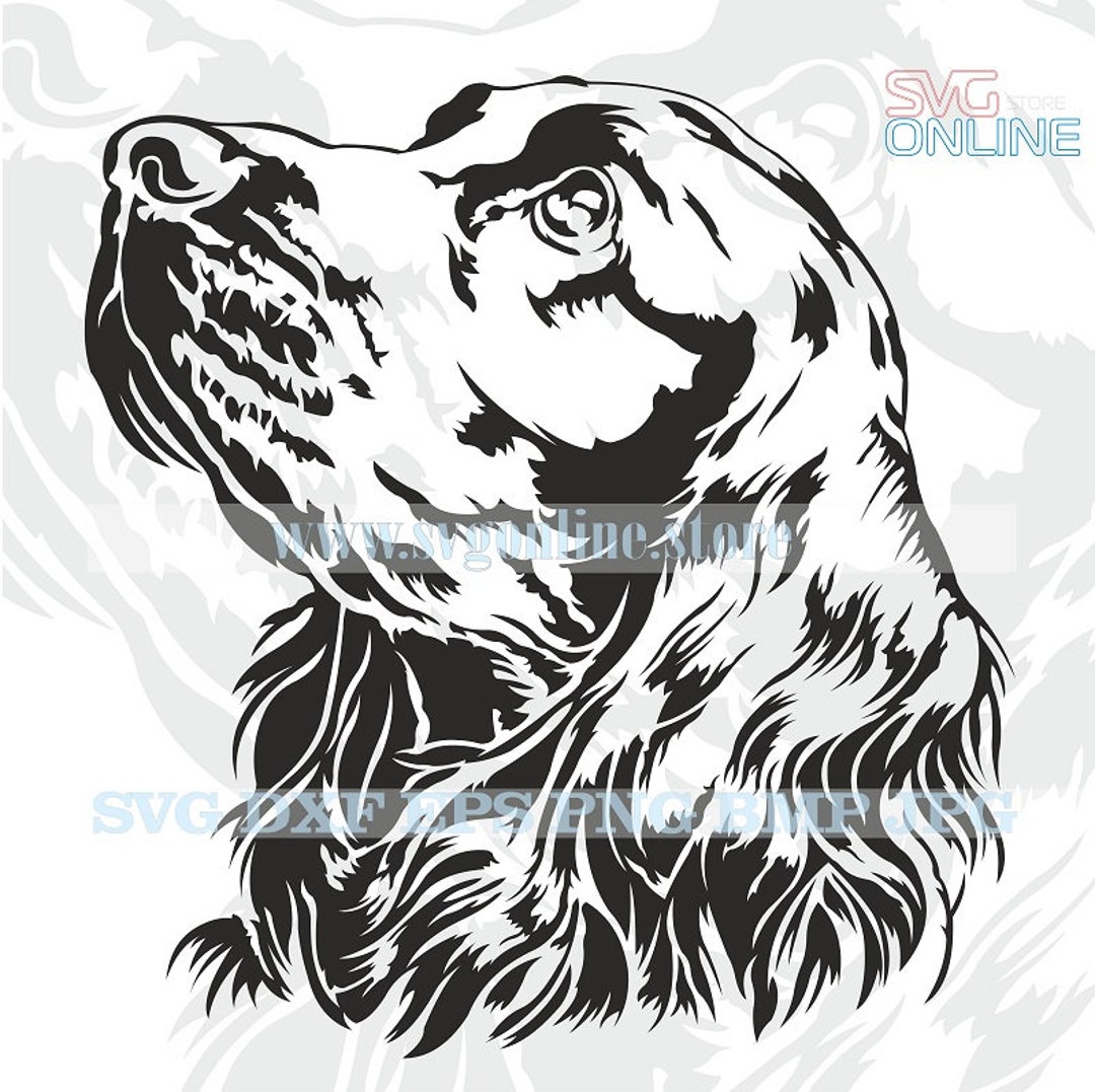 Cocker Spaniel SVG dxf png Clipart Vektor cricut cut schneiden - Etsy.de