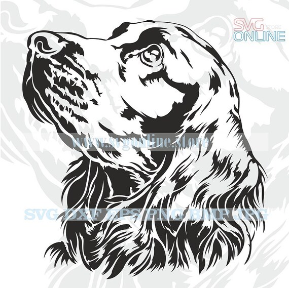 Cocker Spaniel SVG Dxf Png Clipart Vector Cricut Cut Cutting - Etsy