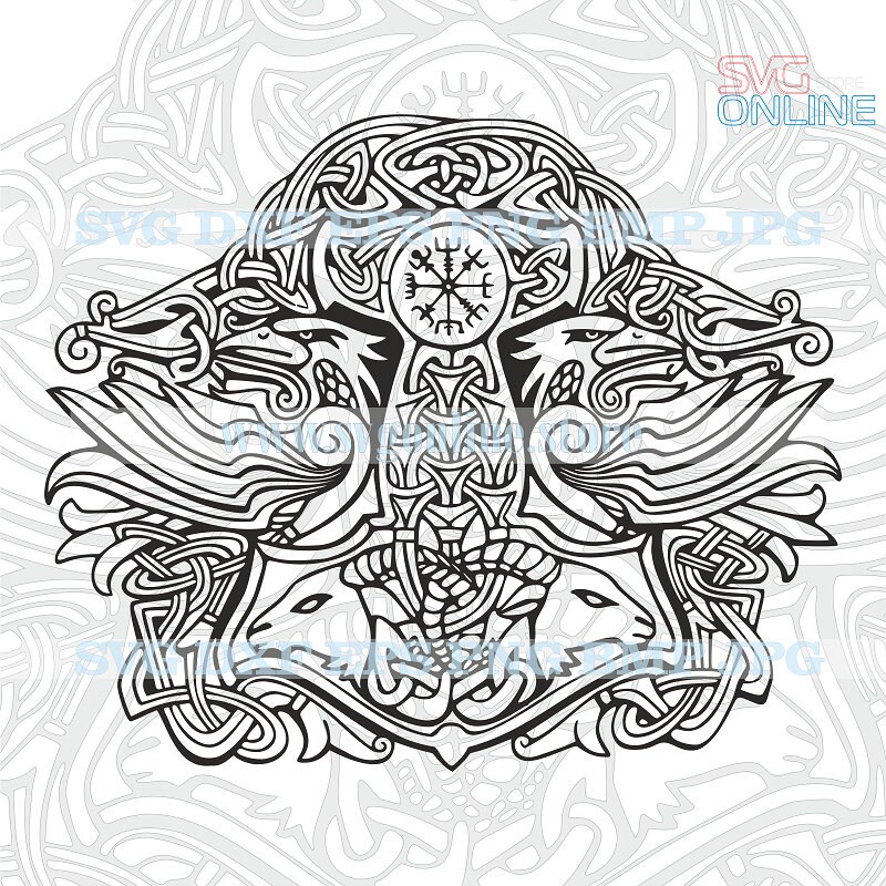 Celtic decoration SVG dxf png clipart vector cricut cut | Etsy