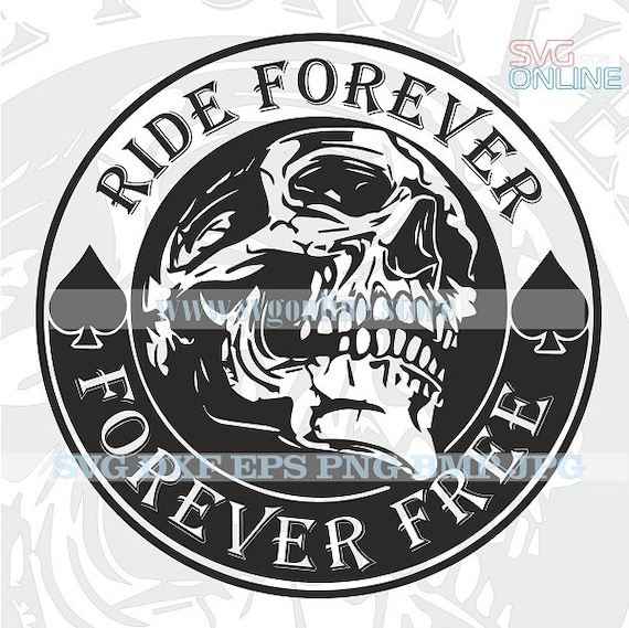 Ride Forever SVG Dxf Png Clipart Vector Cricut Cut Cutting Cnc | Etsy