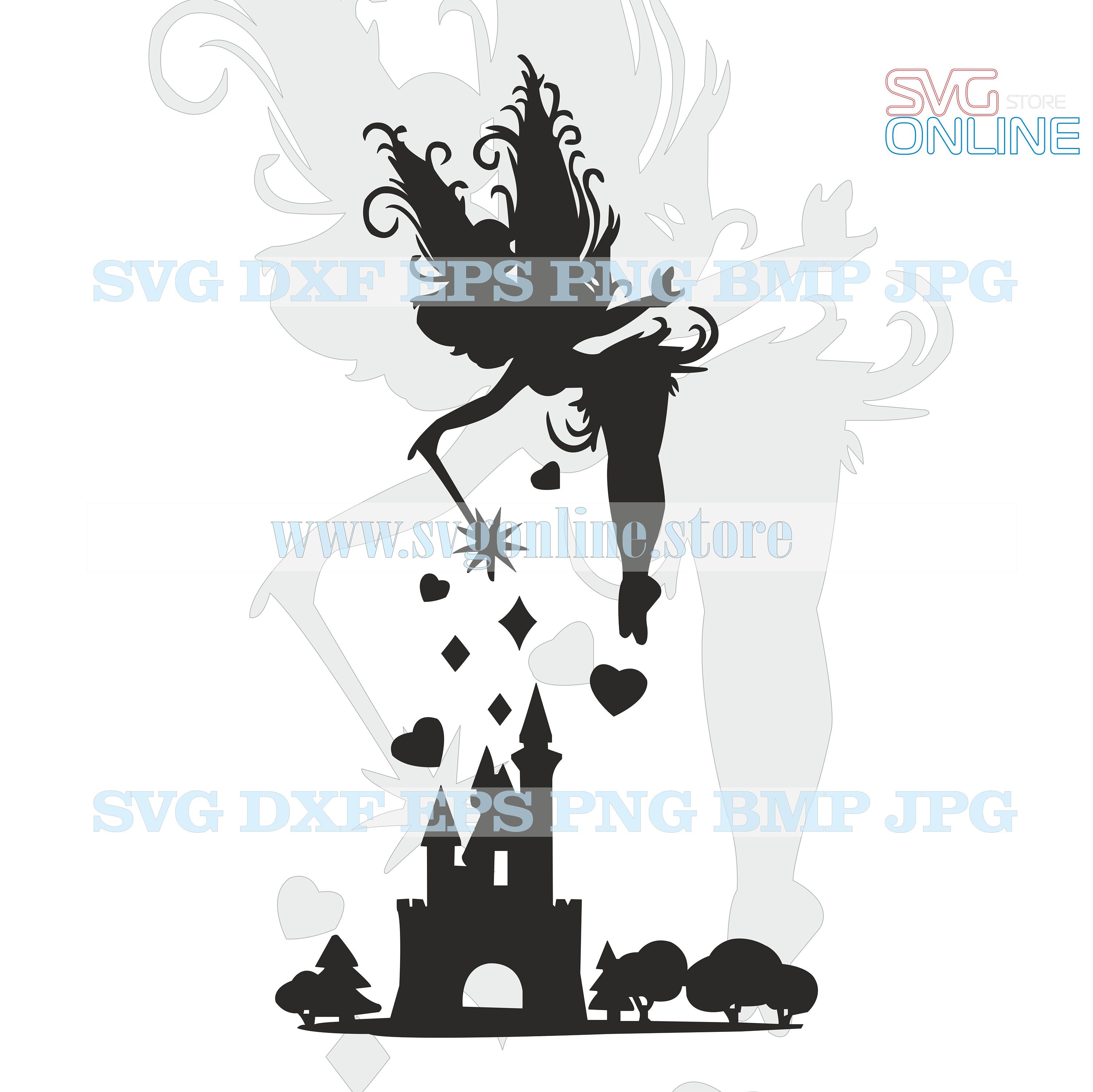 Fairy SVG dxf png clipart vector cricut cut cutting cnc | Etsy