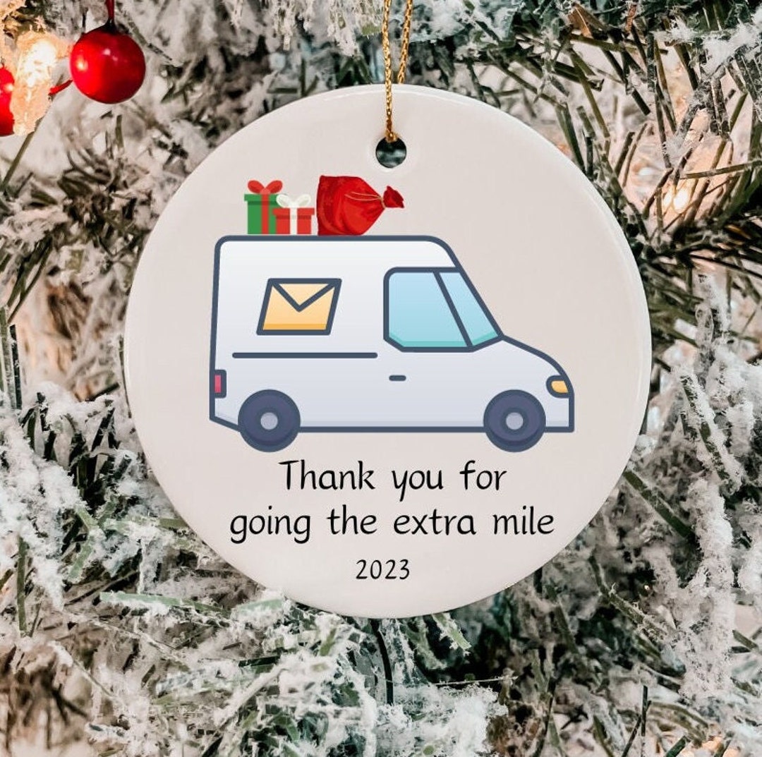 Mailman Ornament, Custom Ornament for Post Man, Personalized Ornament ...