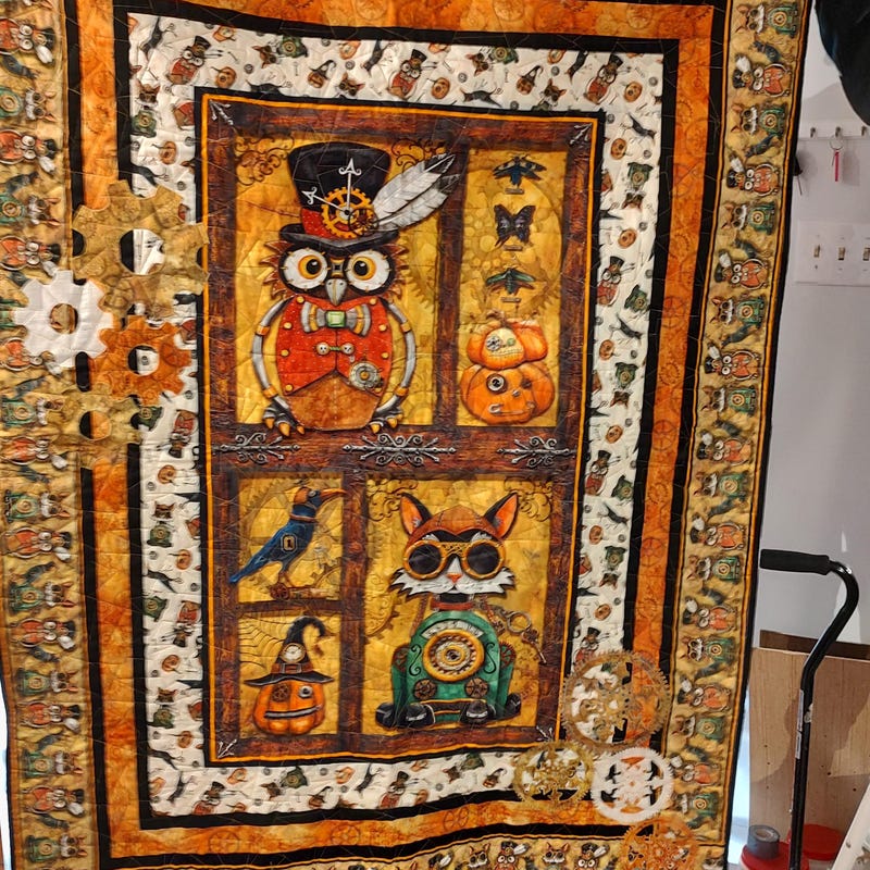 Steampunk Quilt Kit - Etsy