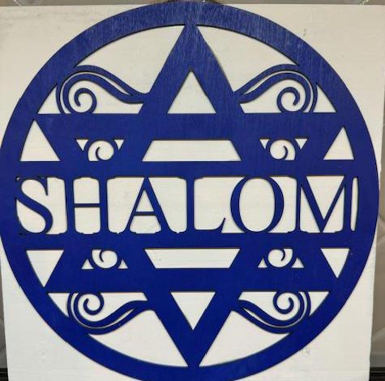 Door Hanging, Welcome Sign, Shalom, Wood Sign - Etsy