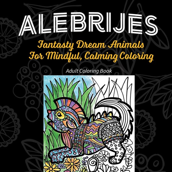 Alebrijes Coloring - Etsy