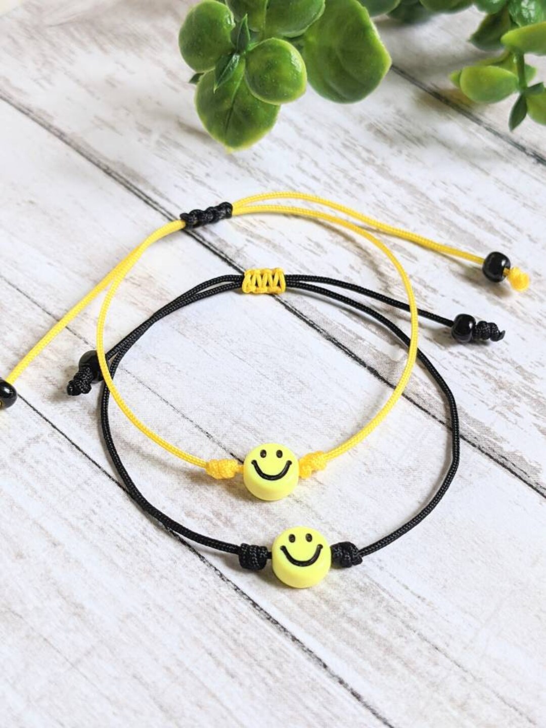 Happy Face, Happy Face String Bracelet, Be Happy Bracelet, Happy Face ...