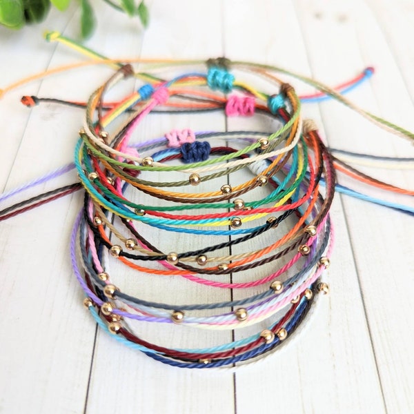Thread Bracelet - Etsy