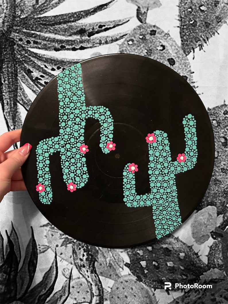 Double Cactus Vinyl Record - Etsy