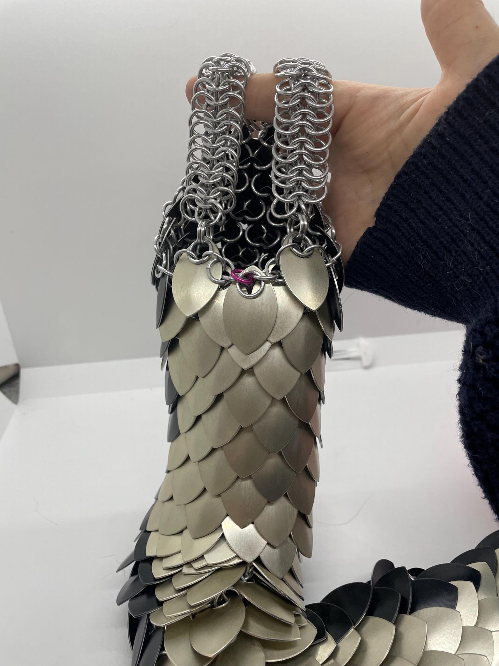 Tutorial: Dragon Tail - Scalemaille - Wearable - Chainmail - Internal ...