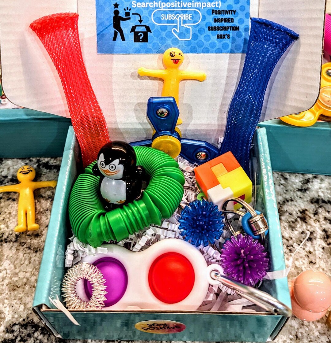 Fun Filled Fidget Box, Fidgets, Subscription Box - Etsy