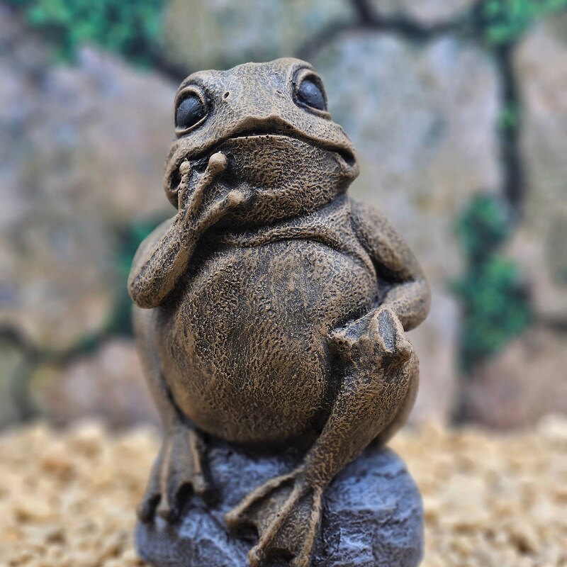 Concrete Toad - Etsy