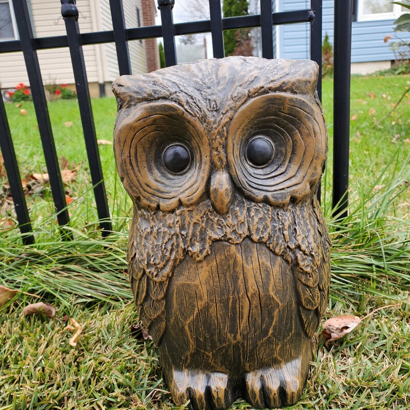 Owl Statues - Etsy