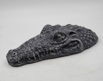 Concrete Alligator - Etsy