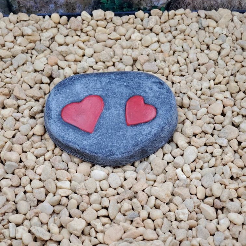 Concrete Heart - Etsy
