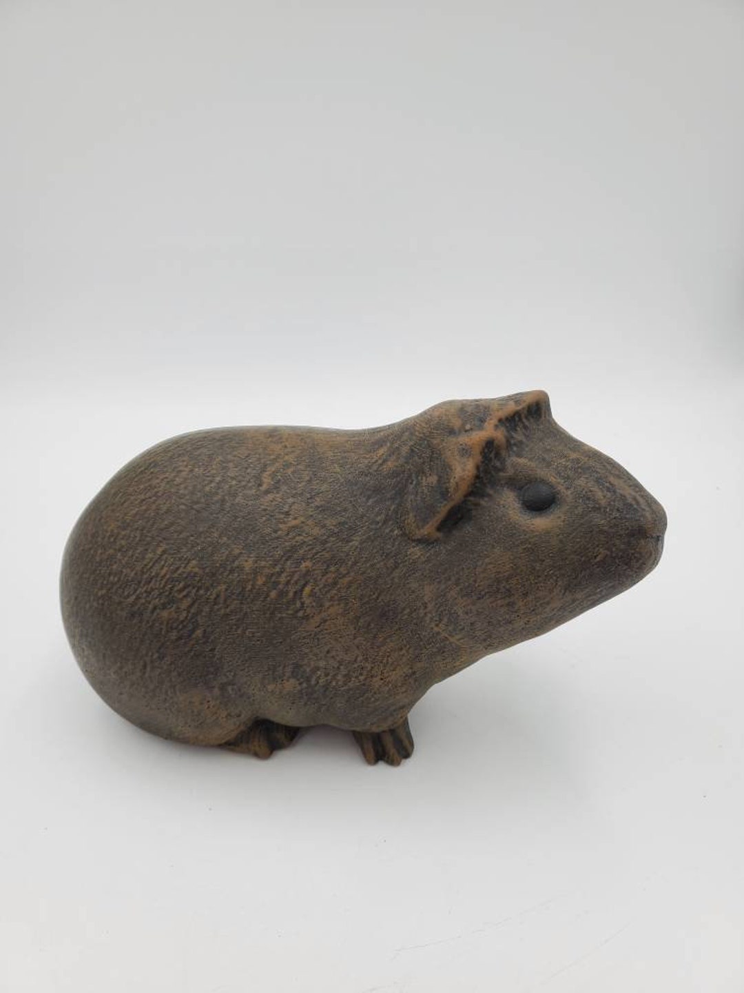Guinea Pig Statue, Handmade Concrete Pet Decor, Cavy Statue, Pet Guinea ...