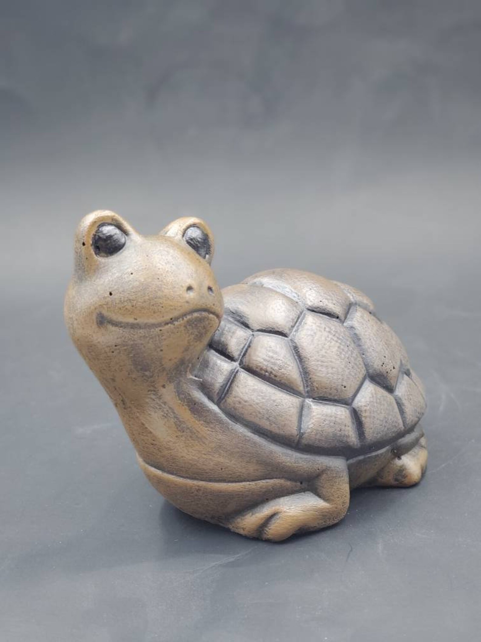 Turtle Statue Concrete Turtle Statue Handmade Concrete - Etsy