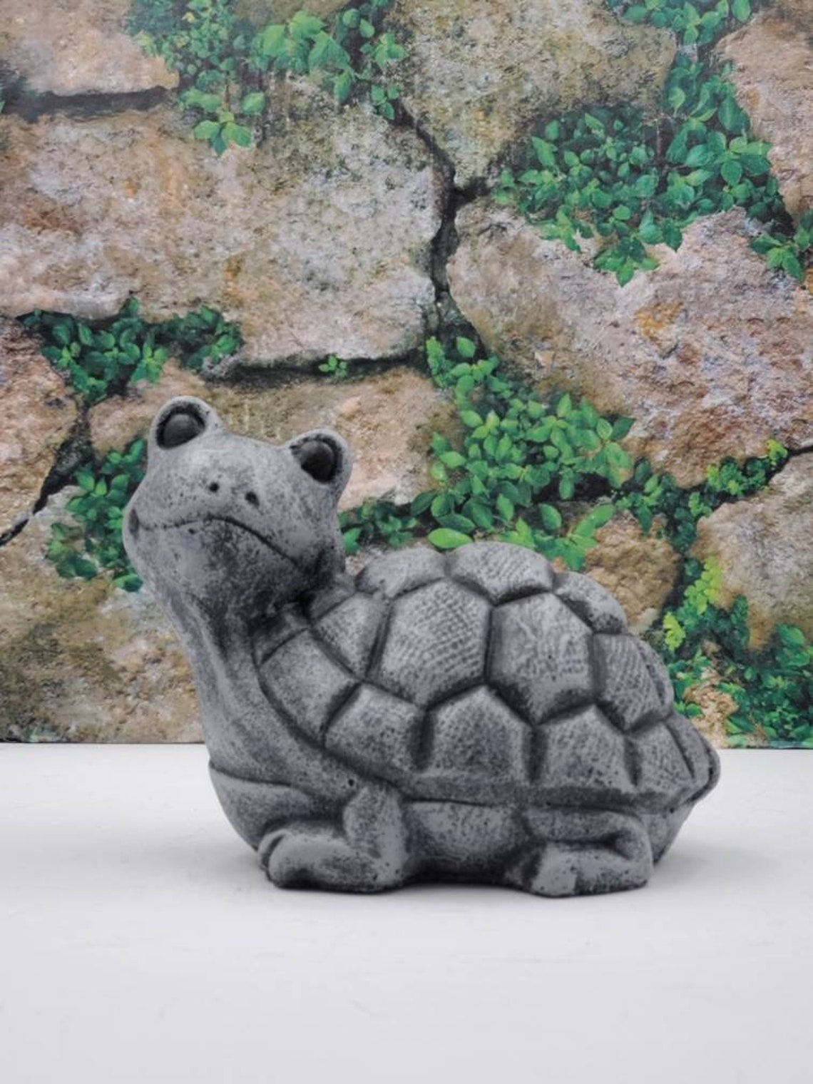 Turtle Statue Concrete Turtle Statue Handmade Concrete | Etsy