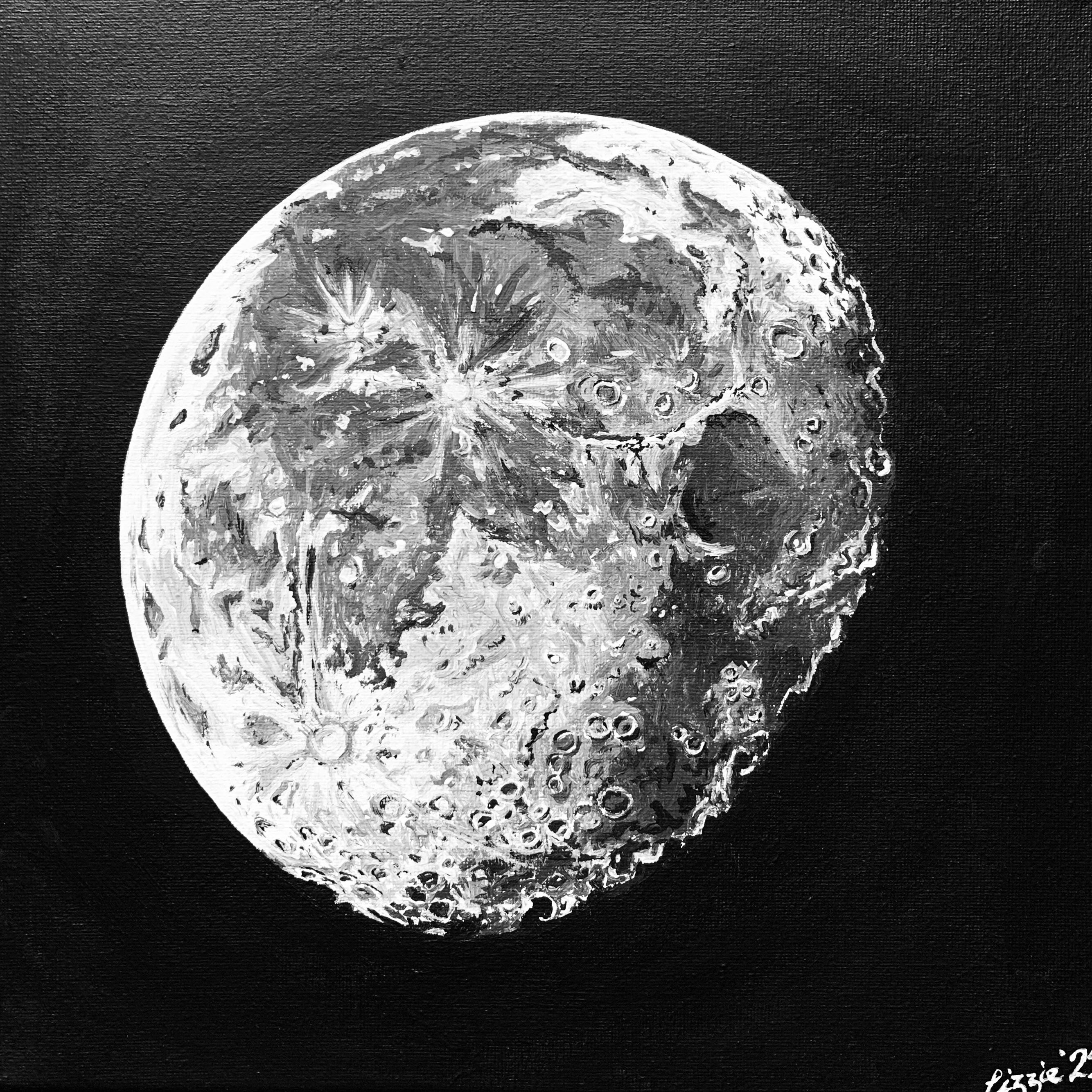 Personalised Moon Phase Canvas - Etsy