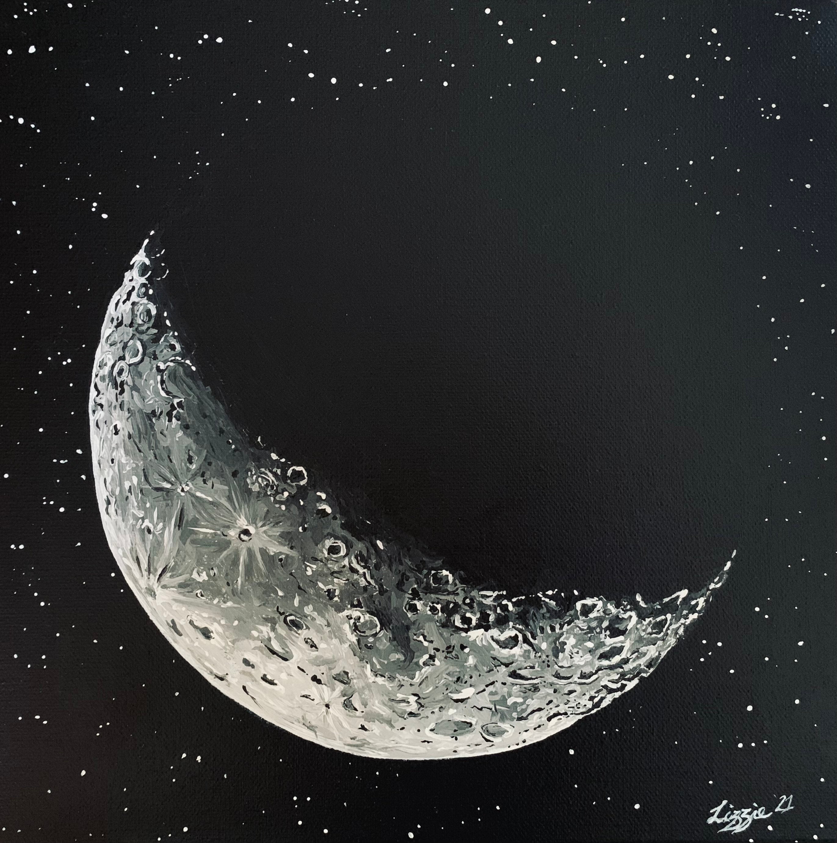 Personalised Moon Phase Canvas - Etsy