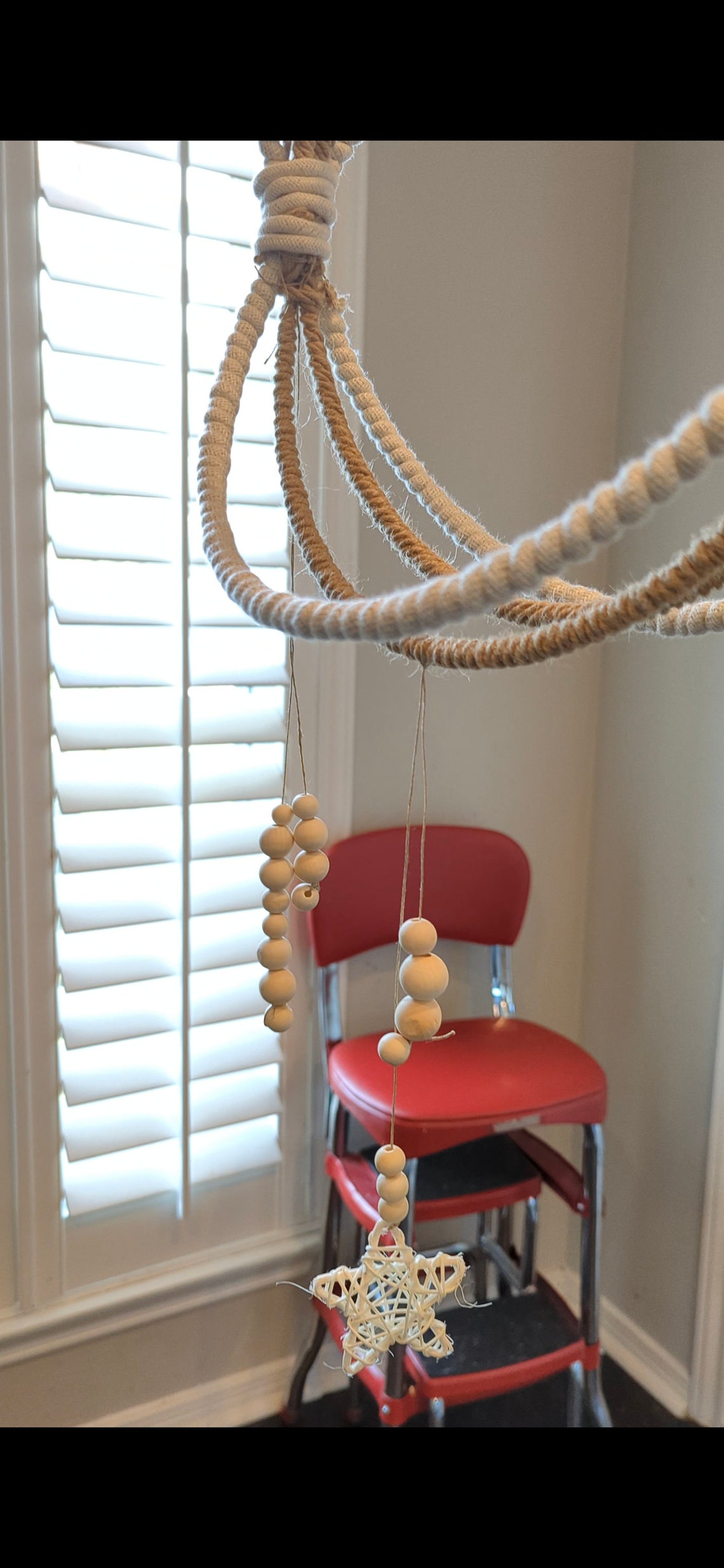 14 Hanging Bird Swing 100% Cotton and Jute Rope - Etsy