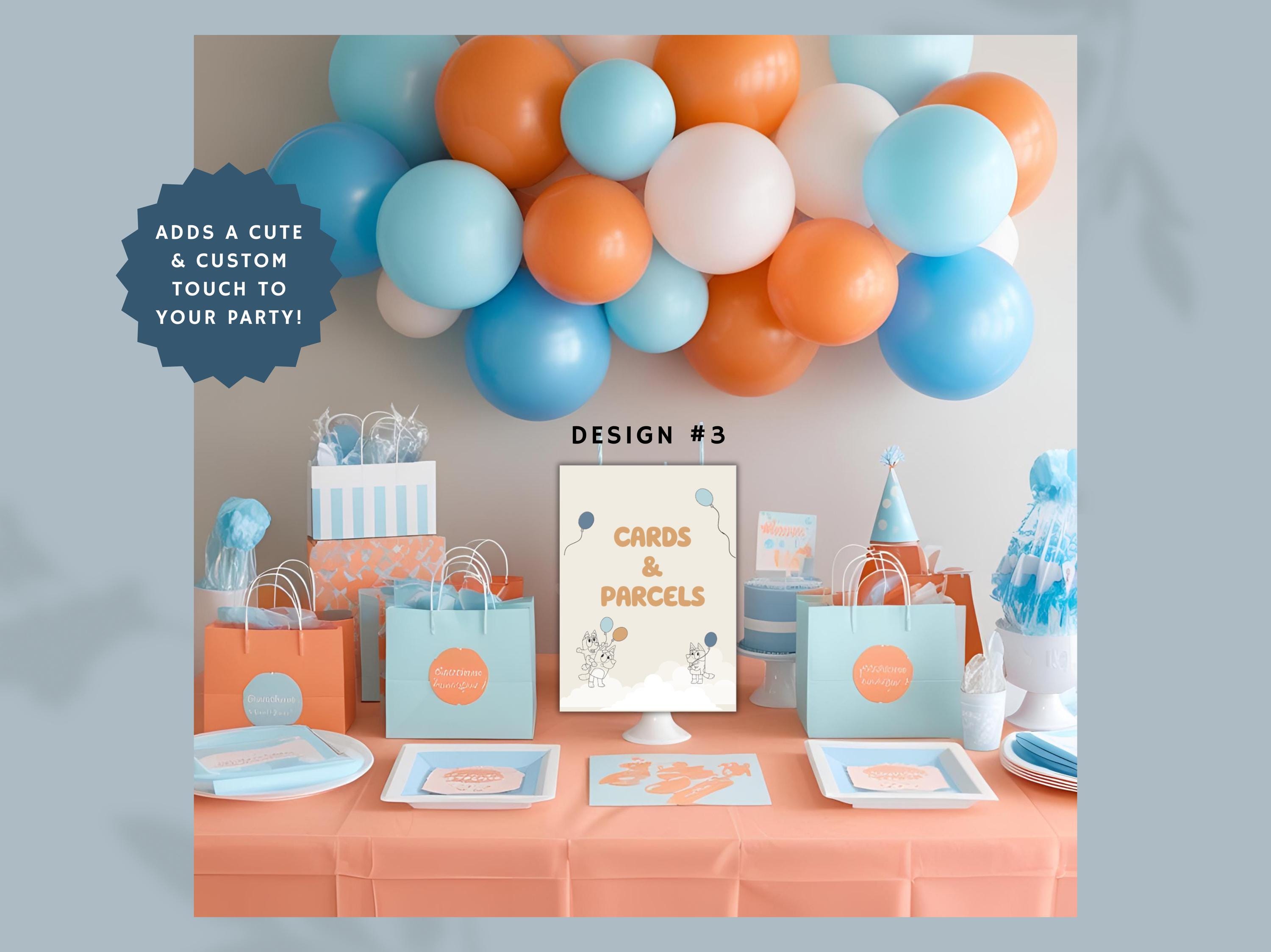 Bluey Birthday Table Signs Printable 5x7 PDF Instant Download ...