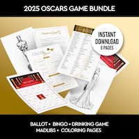 Oscars Party Trivia Game: Winner Match-up (digital Download) - Etsy